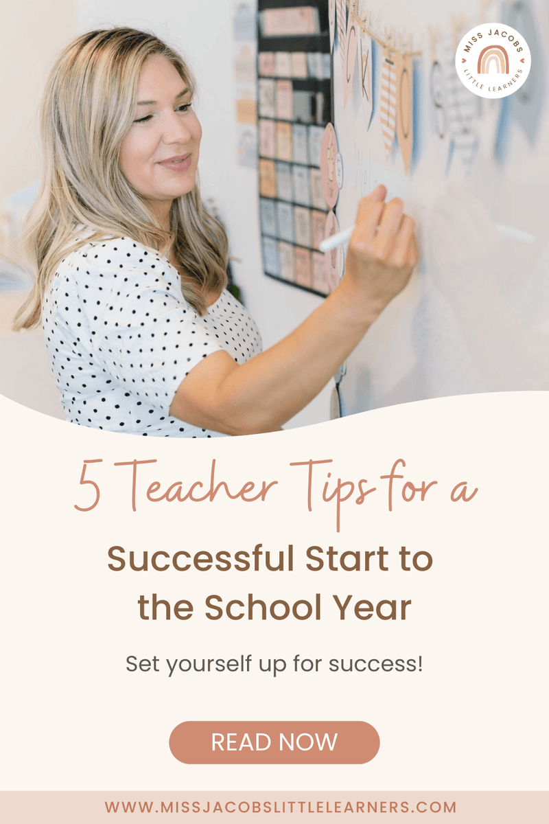 5 Teacher Tips for a Successful Start to the 2024 School Year – Miss ...