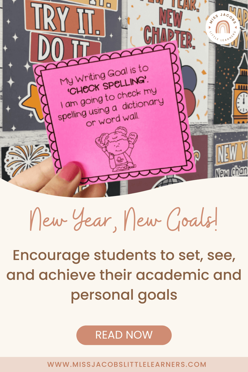 Interactive Ways to Help Students Set Goals (New Year Edition!) – Miss ...