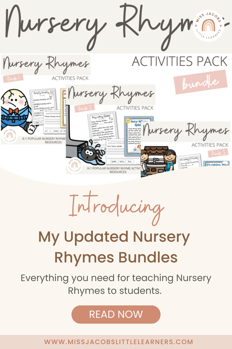Nursery Rhymes Bundle......3!!!! – Miss Jacobs Little Learners