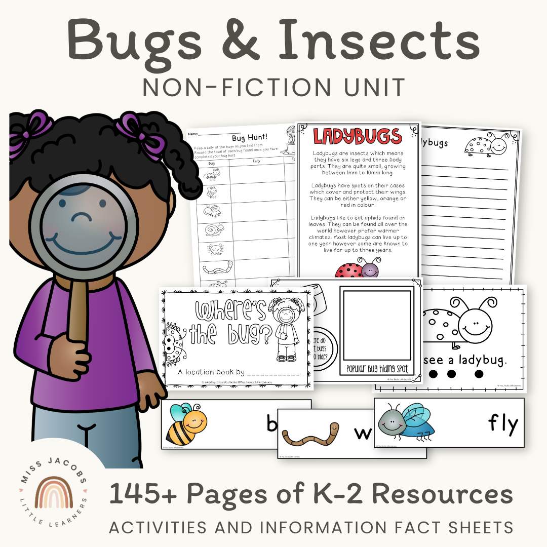 Bugs & Insects Thematic Unit - Miss Jacobs Little Learners