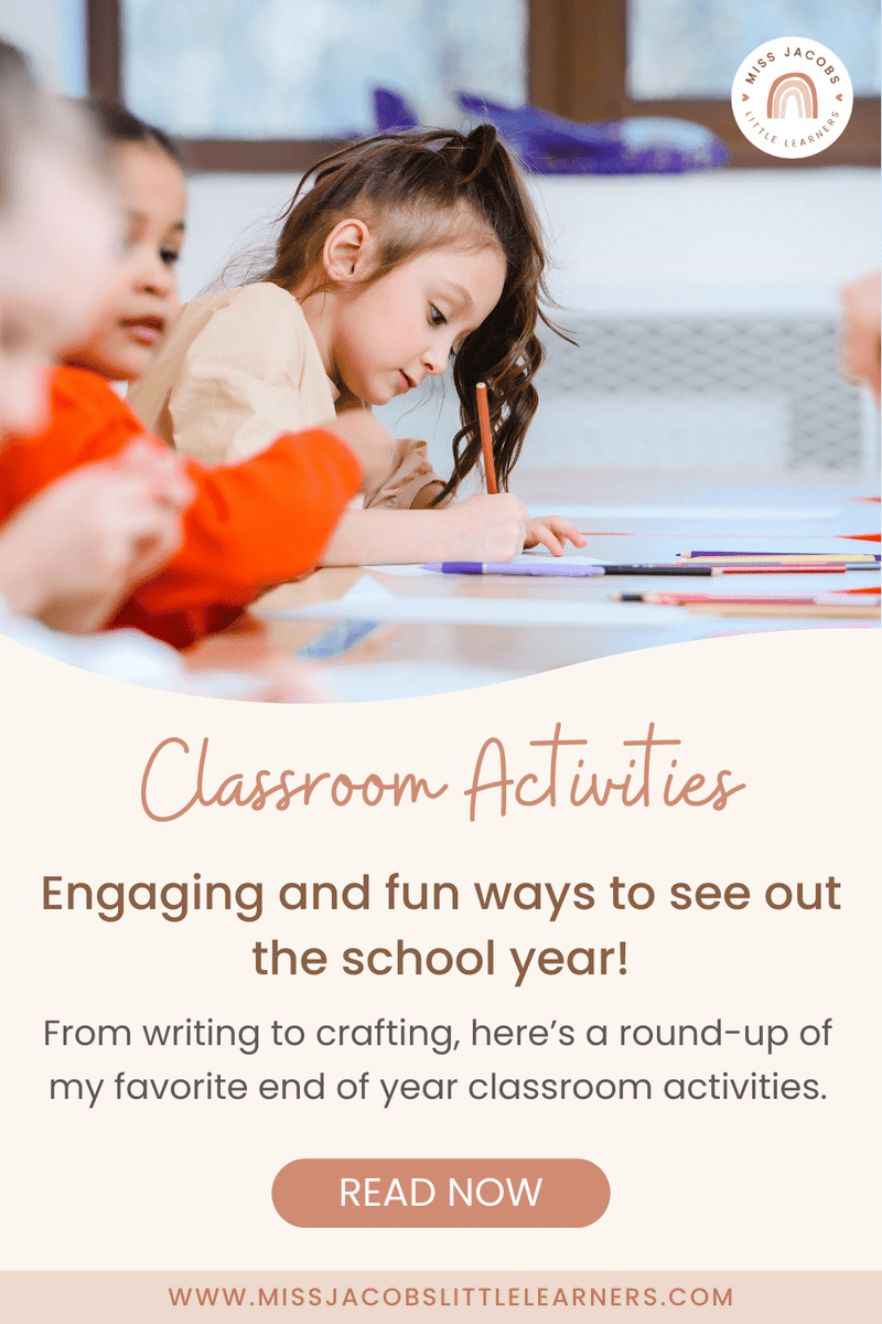 End Of Year Classroom Activities Your Class Will Love – Miss Jacobs ...