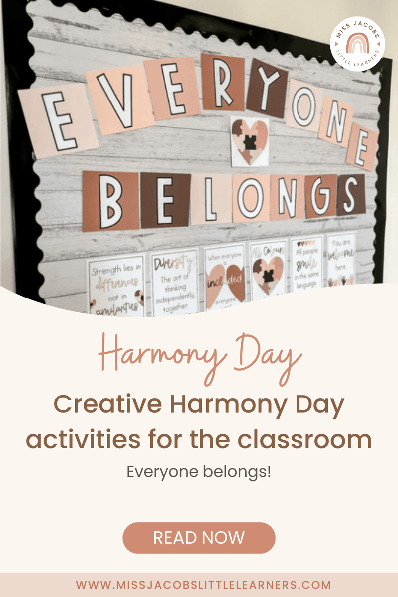 Creative Harmony Day Activities For Teachers - Miss Jacobs – Miss ...