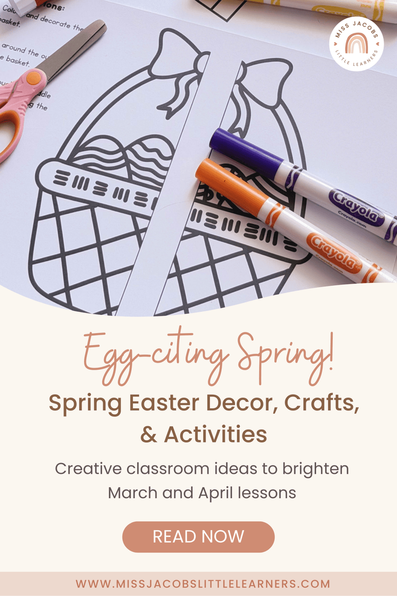 Easy Spring & Easter Classroom Decor, Crafts, and Activities – Miss ...