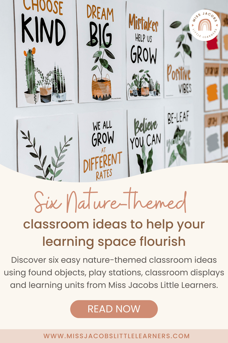 6 Nature-Themed Classroom Decor Ideas – Miss Jacobs Little Learners