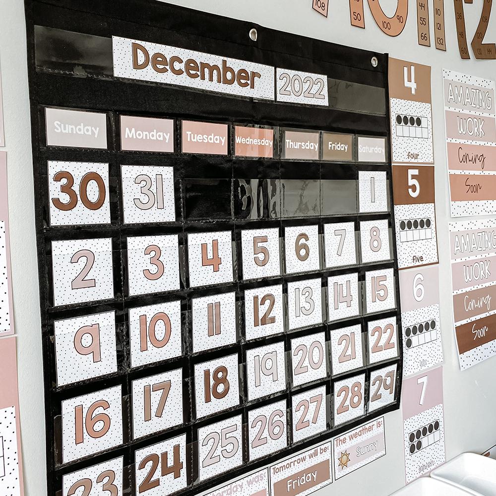 Make Your Own Classroom Calendar Teaching With My Classroom Calendar