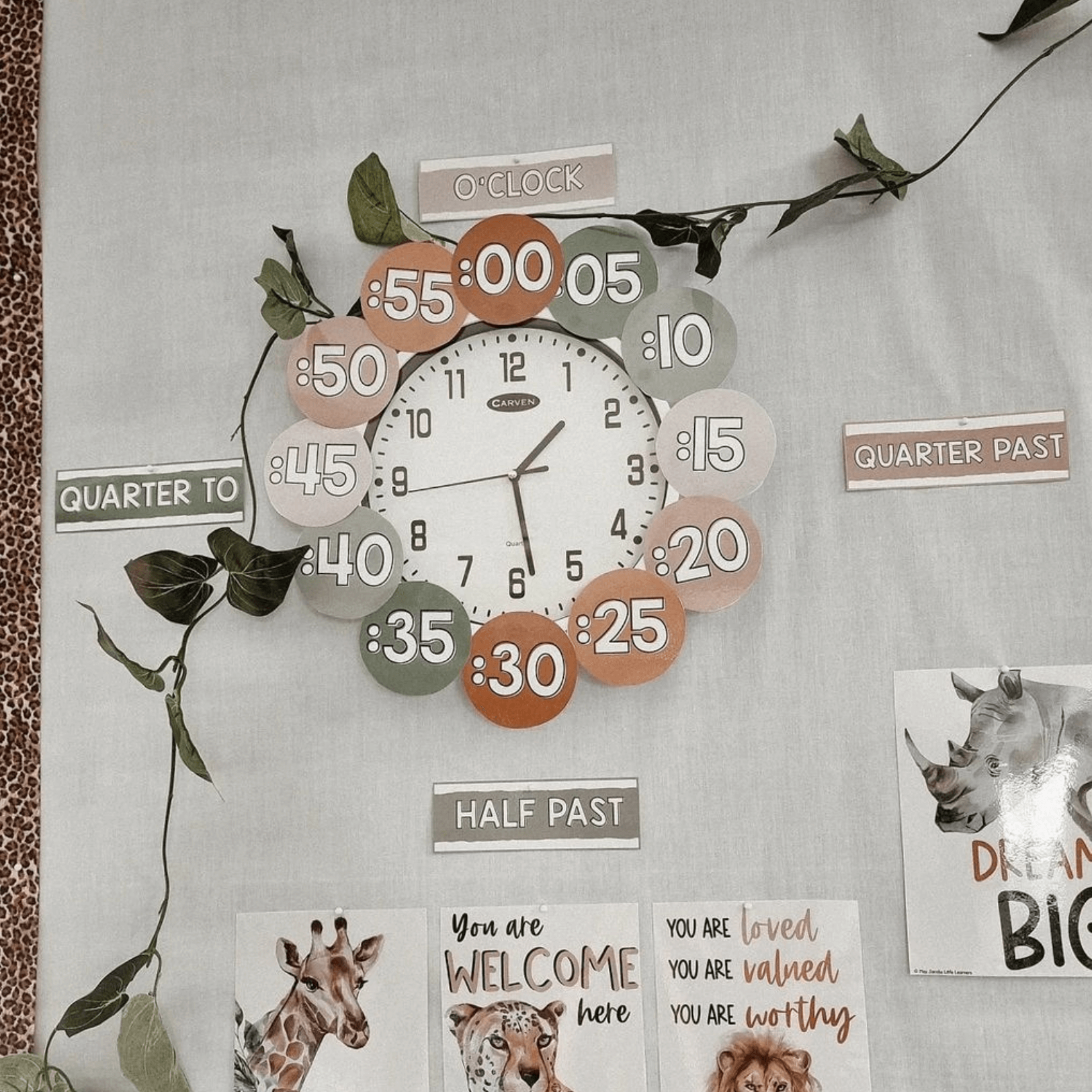 Clock Labels - Miss Jacobs - Miss Jacobs Little Learners