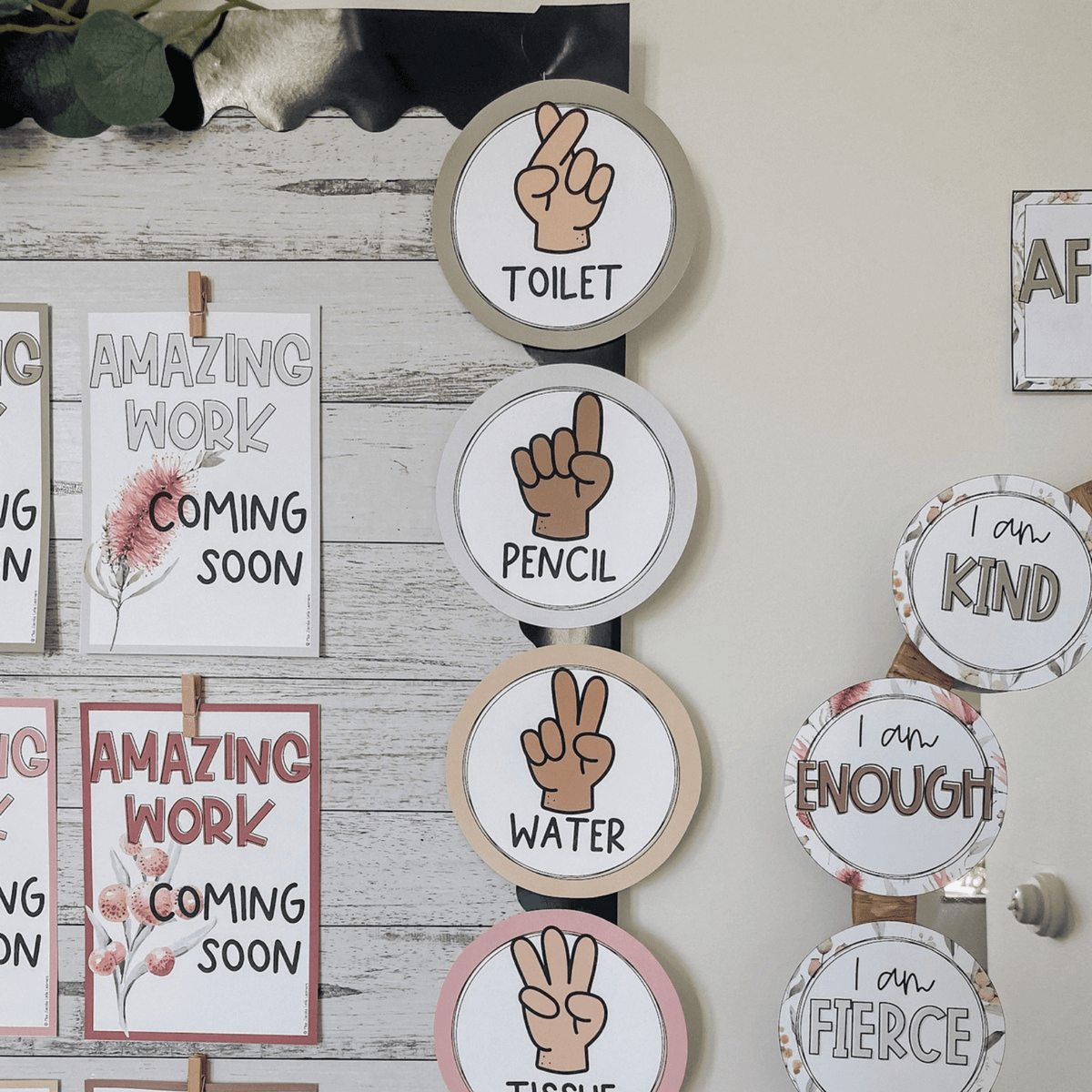 Hand Signal Posters – Miss Jacobs Little Learners