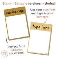 3D Shape Posters | Daisy Gingham Neutrals Math