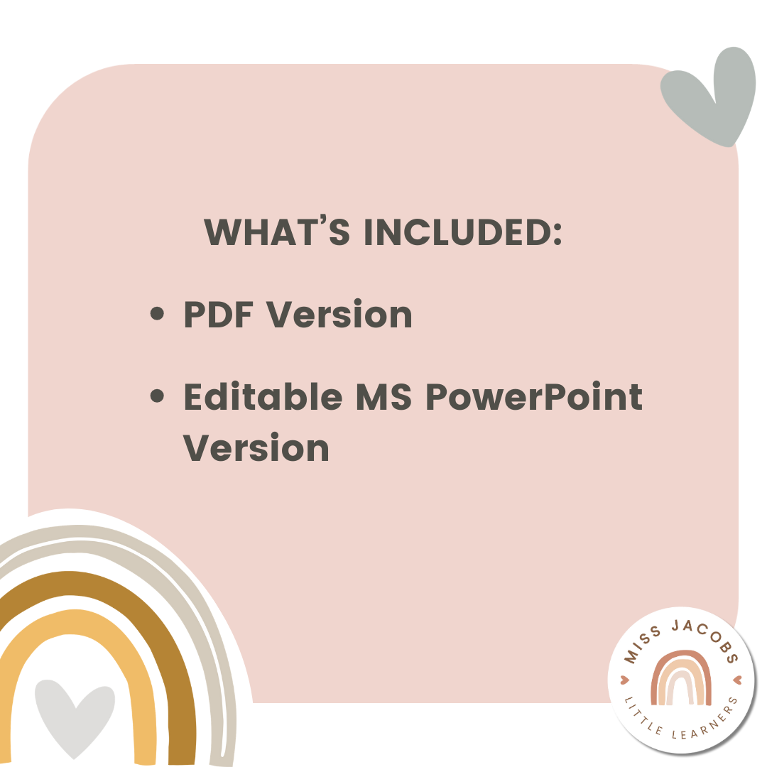 First Day of School Signs - Boho Rainbow Neutrals Theme - MJLL