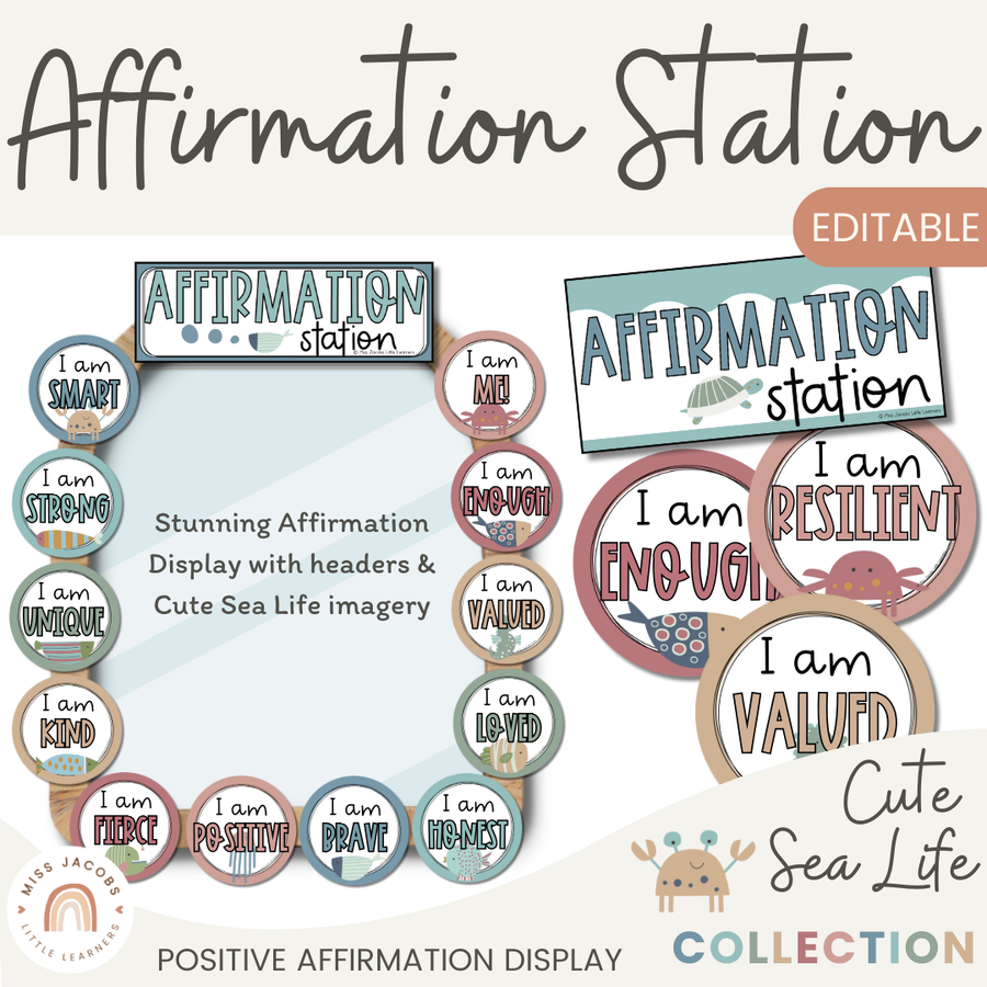Classroom Affirmation Station - Miss Jacobs Little Learners