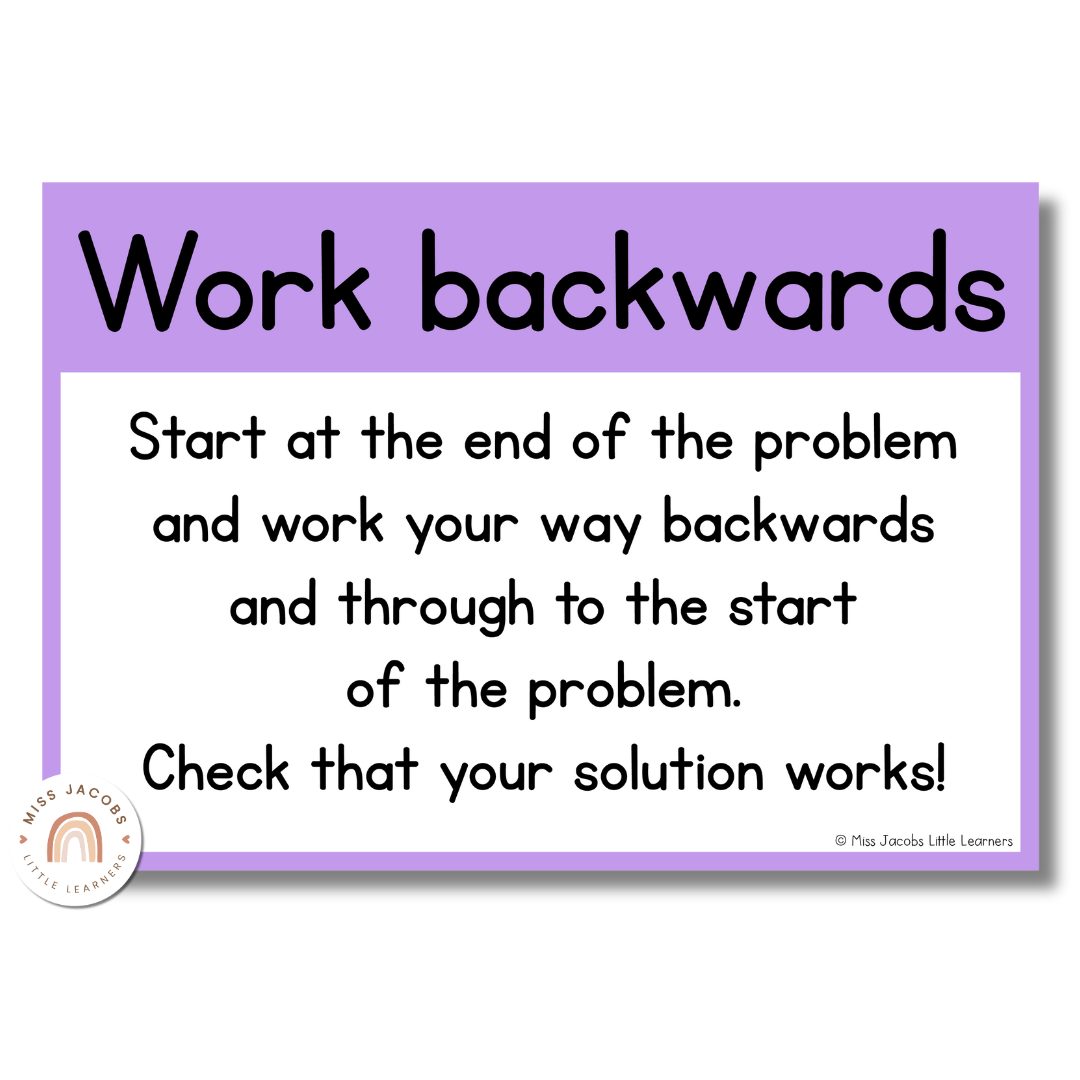 Cutesy Classroom Math Posters Decor - Miss Jacobs Little Learners ...