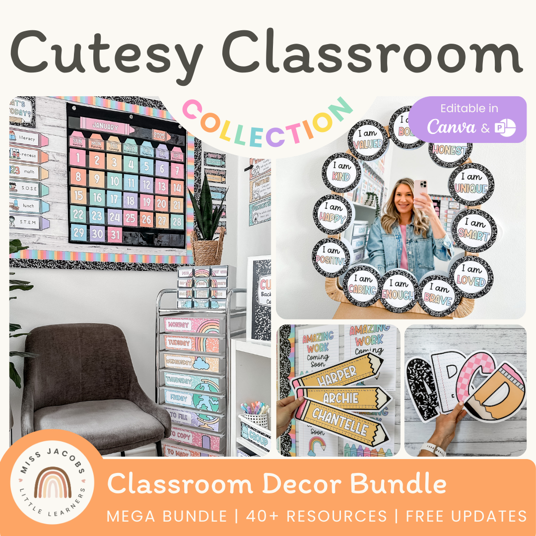 Classroom Decor Bundles - Miss Jacobs Little Learners