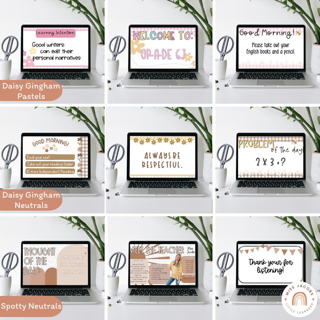 Slides Templates Mega Growing Bundle - Google and PowerPoint - MJLL