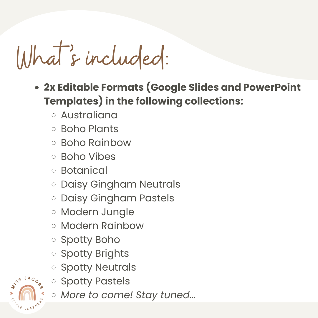 Slides Templates Mega Growing Bundle - Google and PowerPoint - MJLL