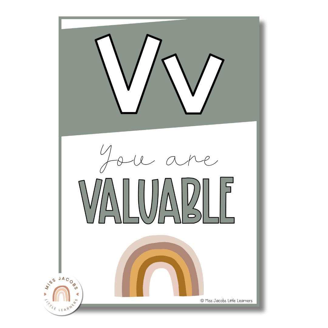 Boho Rainbow - Neutrals Classroom Collection - Miss Jacobs Page 2 ...