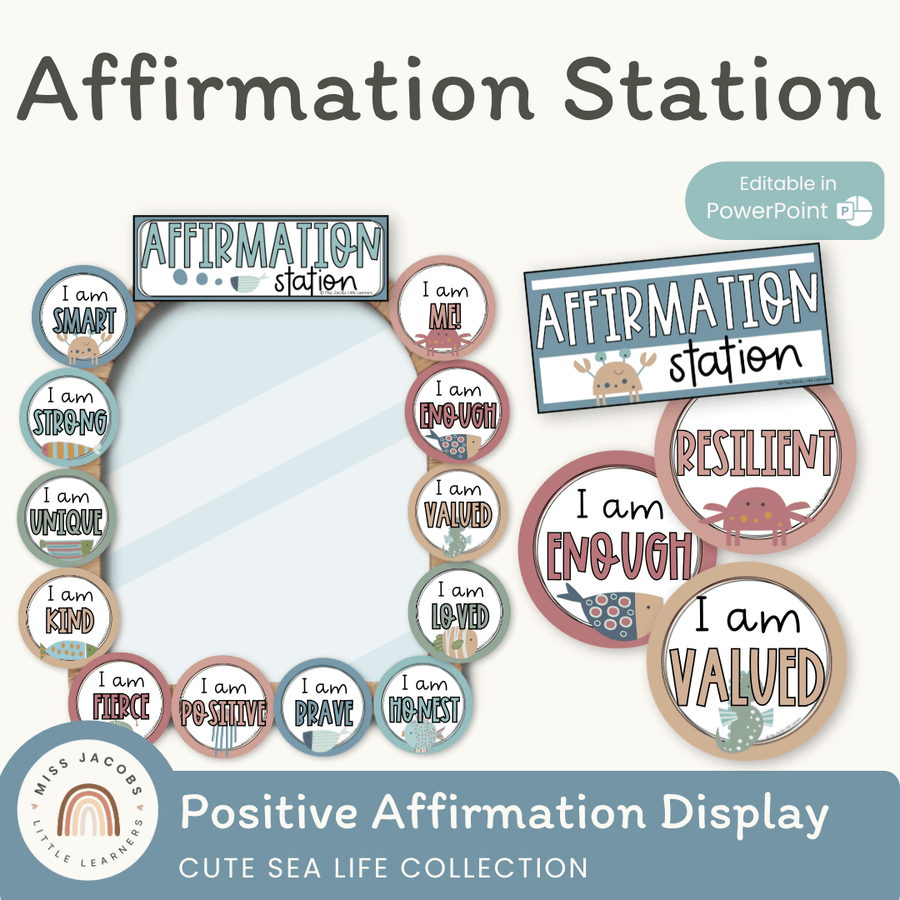 Classroom Affirmation Station – Miss Jacobs Little Learners