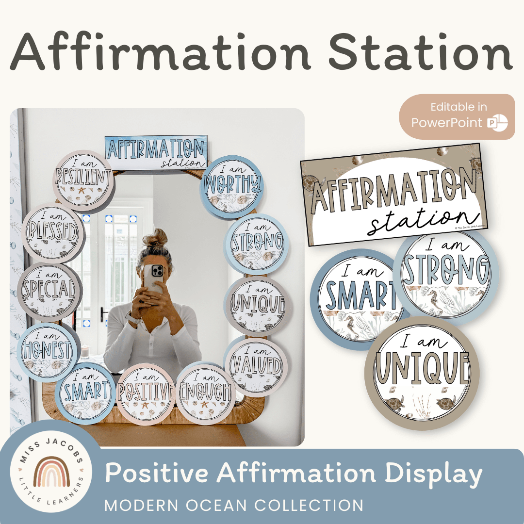 Classroom Affirmation Station – Miss Jacobs Little Learners