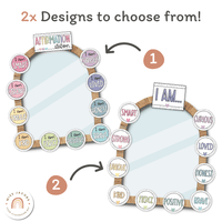 Affirmation Station - Spotty Pastel Classroom Theme - Miss Jacobs