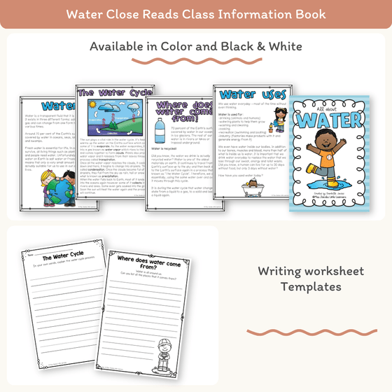 Water Thematic Unit - Printables, Worksheets & Activities - MJLL – Miss ...