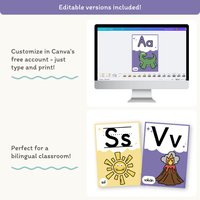 Alphabet Posters - Dreamy Space Classroom Decor - Miss Jacobs