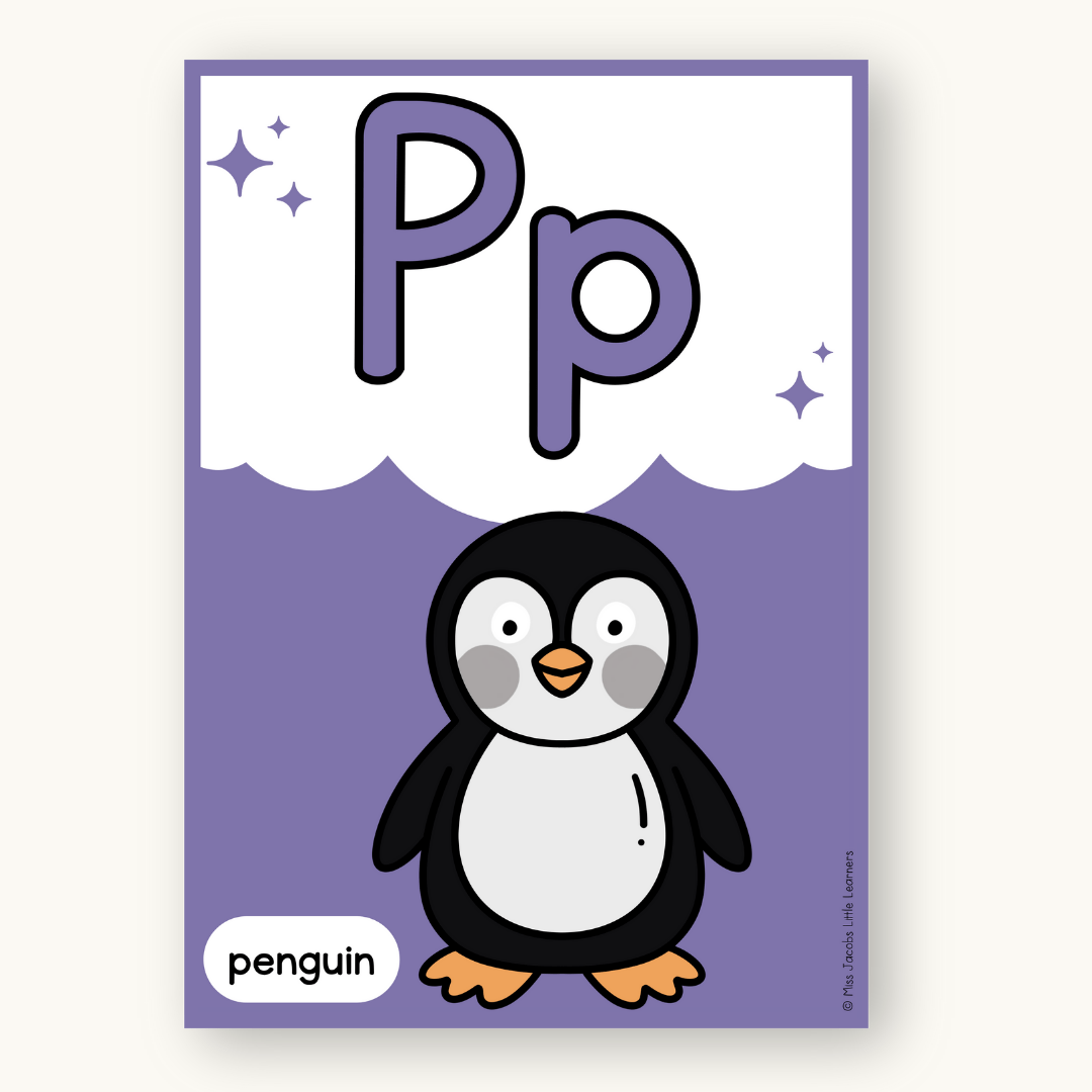 Alphabet Posters - Dreamy Space Classroom Decor - Miss Jacobs