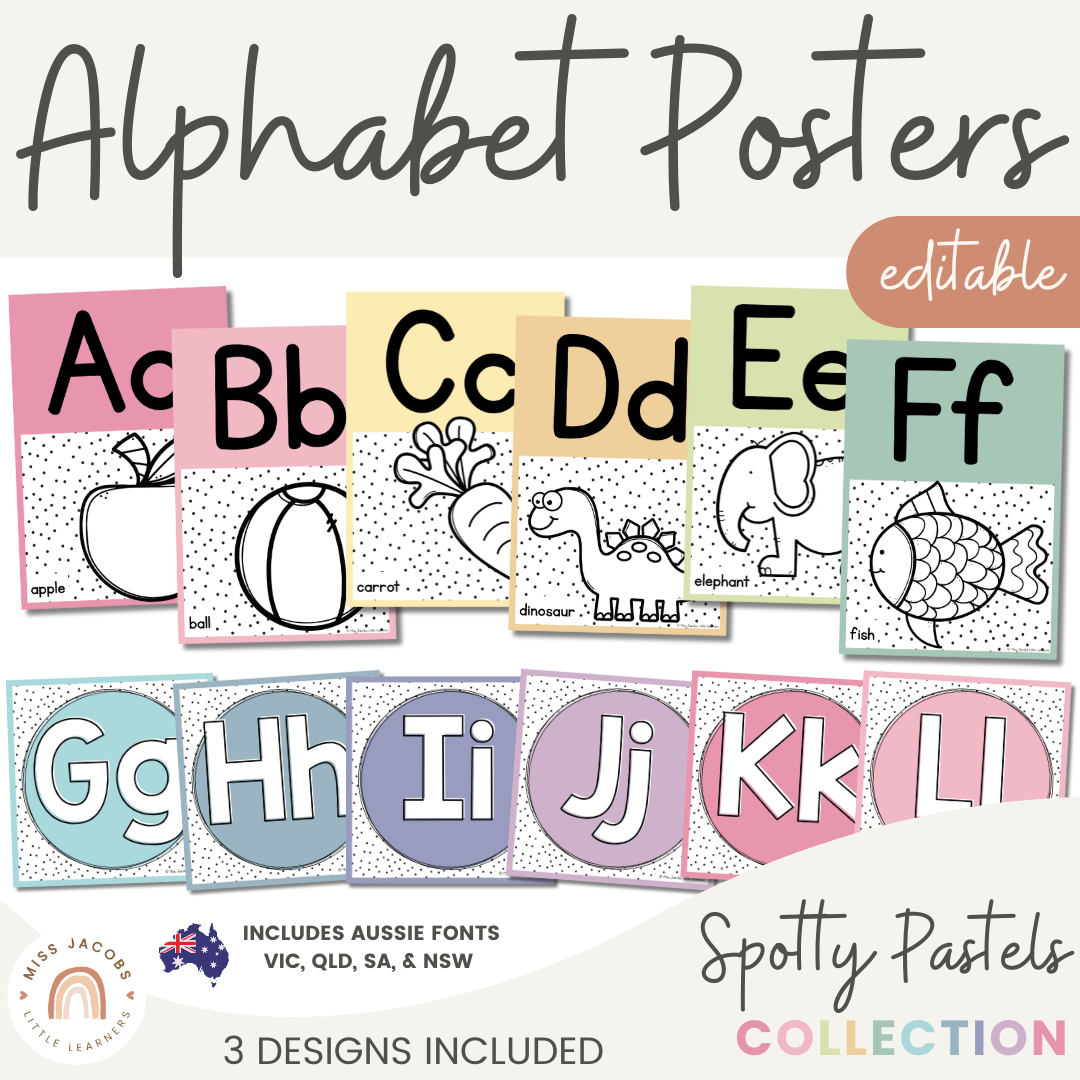 Spotty Pastels Classroom Theme Page 2 - Miss Jacobs Little Learners