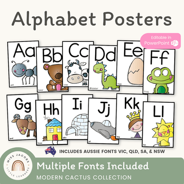 Alphabet Poster – Miss Jacobs Little Learners