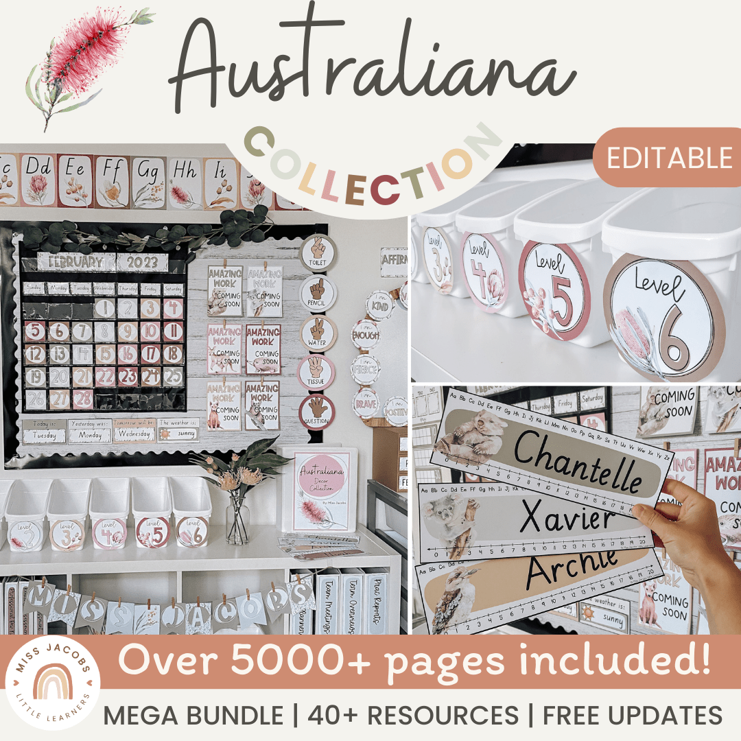 Australiana Classroom Collection - Miss Jacobs Little Learners - Miss ...