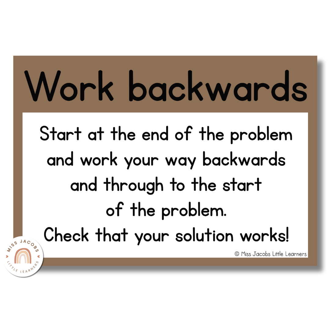 Australiana Math Posters Decor - Miss Jacobs Little Learners