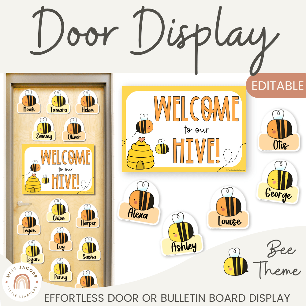 Bee Hive Door Display Classroom Decor - Miss Jacobs