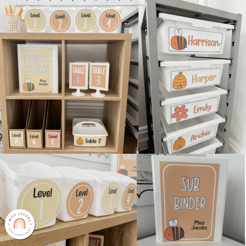 Bee Hive Theme Classroom Essentials Decor Pack - Miss Jacobs – Miss ...