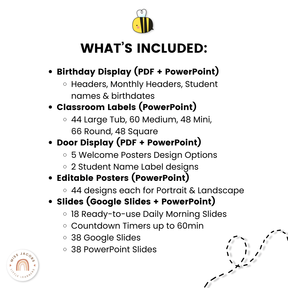 Bee Hive Theme Classroom Essentials Decor Pack - Miss Jacobs – Miss ...