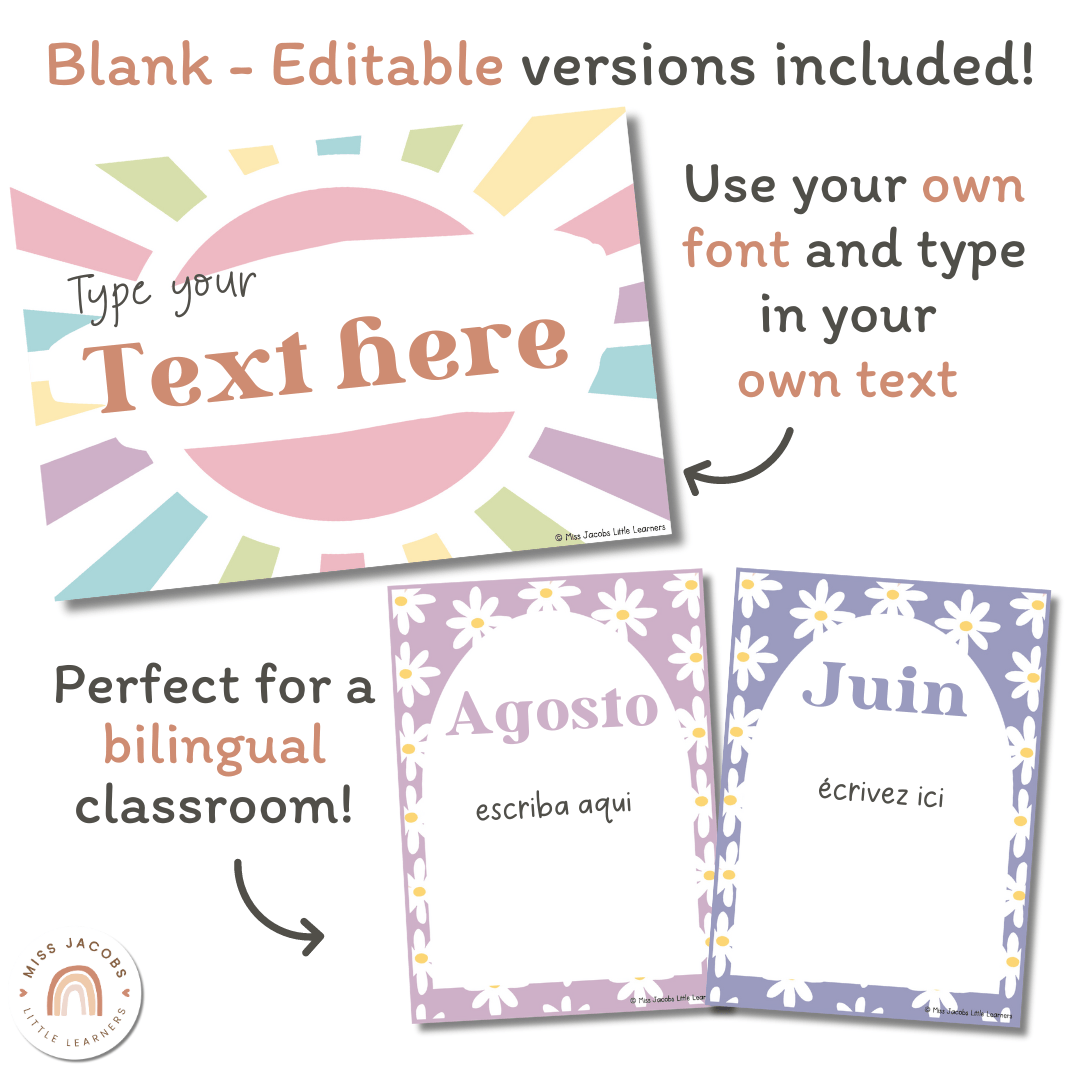 Birthday Display | Daisy Gingham Pastels