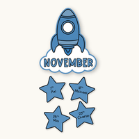 Birthday Display - Dreamy Space Classroom Decor - Miss Jacobs – Miss ...