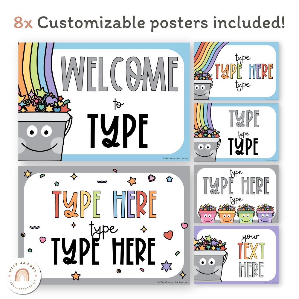 Bucket Filler Door Display Classroom Decor - Miss Jacobs