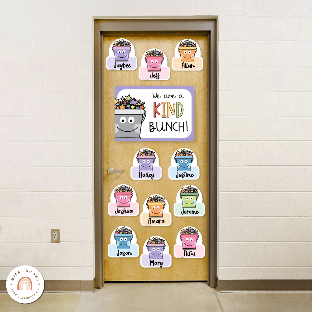 Bucket Filler Door Display Classroom Decor - Miss Jacobs
