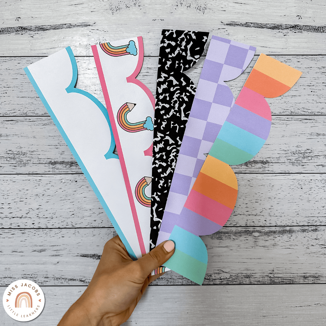Bulletin Board Borders - Cutesy Classroom Theme - Miss Jacobs
