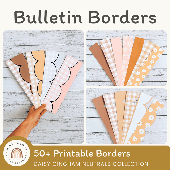 Bulletin Board Borders - Miss Jacobs Little Learners