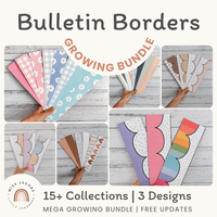 Bulletin Board Borders Mega Growing Bundle – Miss Jacobs Little Learners