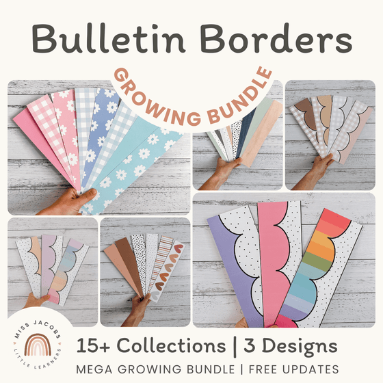 Bulletin Board Borders Mega Growing Bundle