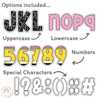 Bulletin Board Letters - Cutesy Classroom Theme - Miss Jacobs