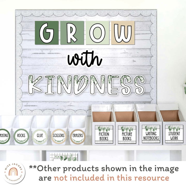 Modern Botanical Classroom Decor - Miss Jacobs Little Learners