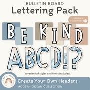 Bunting & Lettering Packs – Miss Jacobs Little Learners