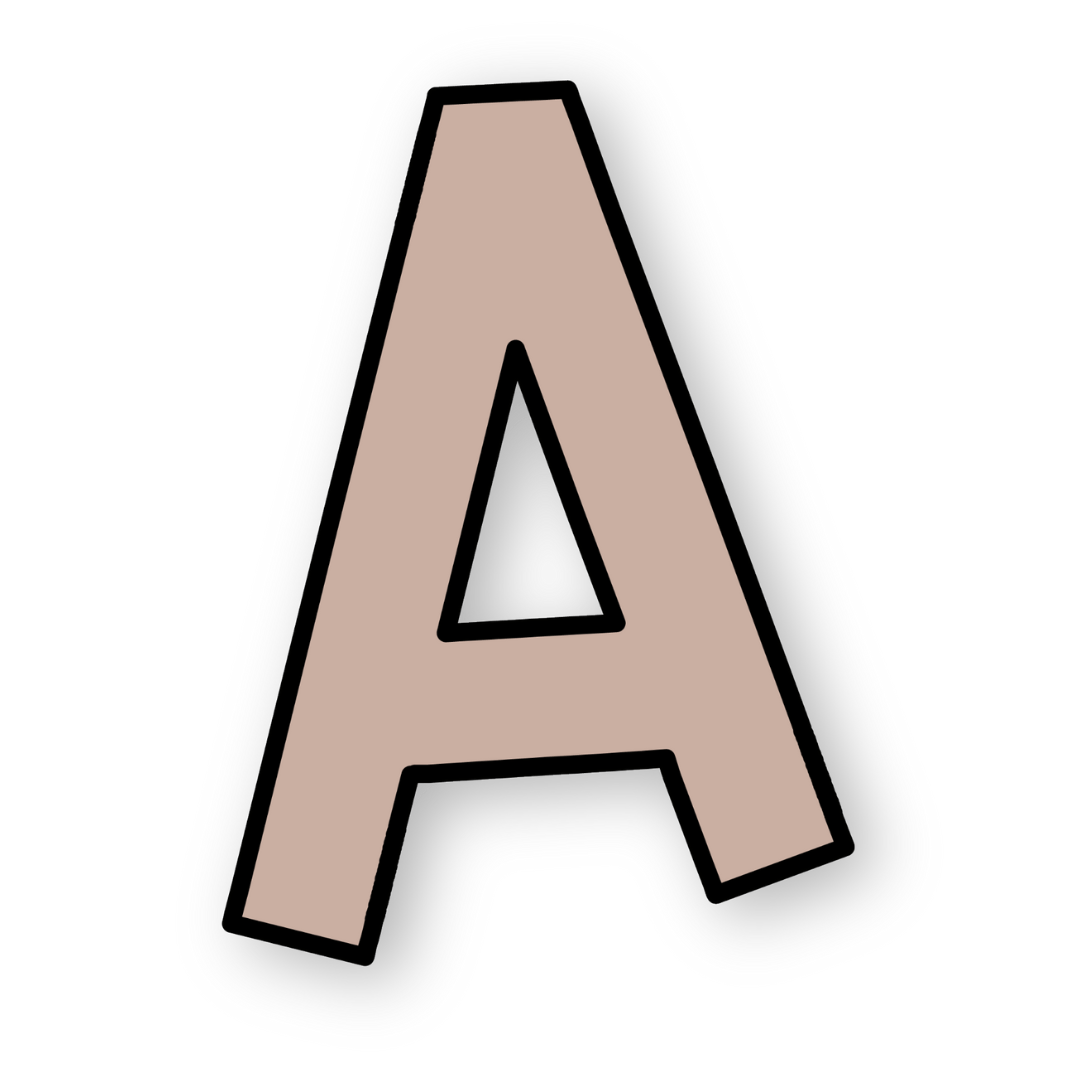 Bulletin Board Letters - Ombre Neutrals Theme - Miss Jacobs