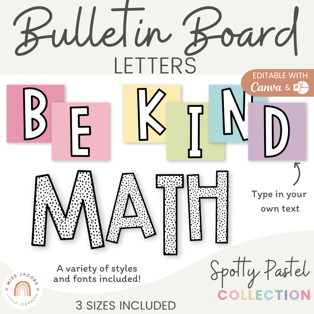 Simply Pastel Classroom Collection - Miss Jacobs Little Learners - Miss ...