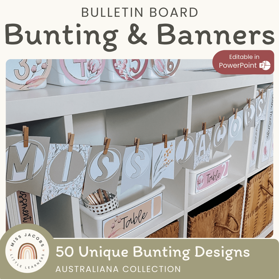 Australiana Classroom Decor – Miss Jacobs Little Learners