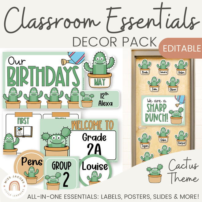 Modern Classroom Decor | Miss Jacobs Little Learners