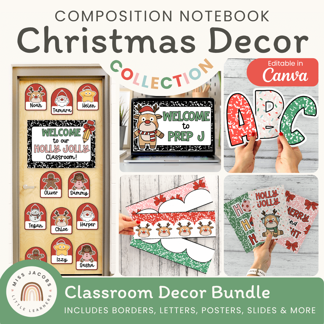 Christmas Classroom Decorations Collection – Miss Jacobs Little Learners