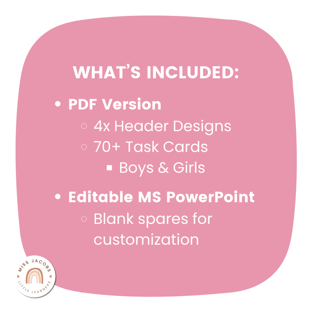 Classroom Jobs | PASTELS | Editable