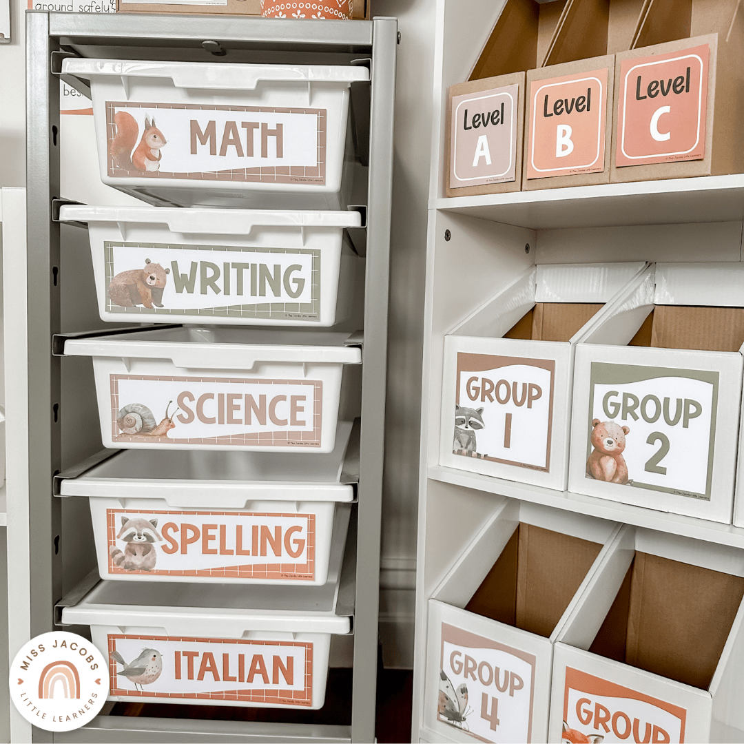 Woodland Classroom Collection - Miss Jacobs Little Learners - Miss ...